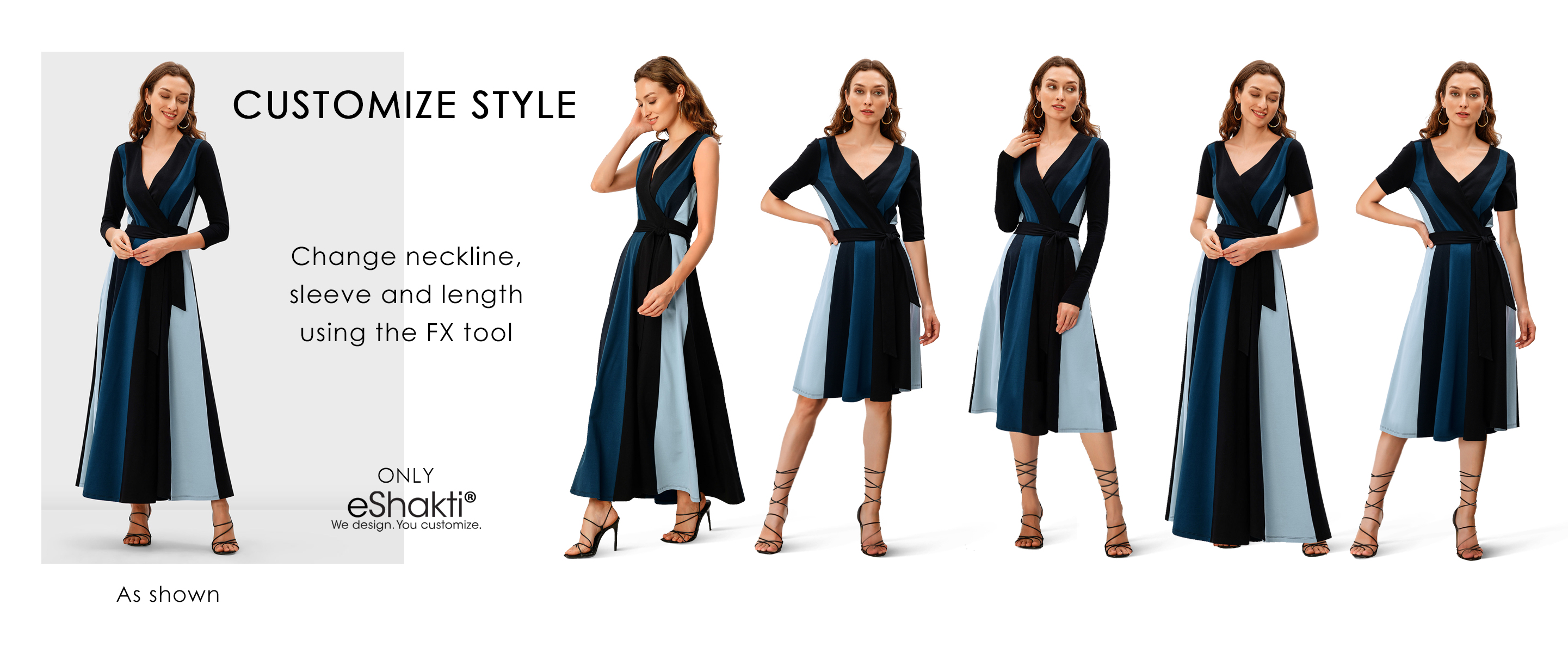 eShakti Custom Clothing | Women's Fashion Clothing | Sizes 0-36W Custom ...