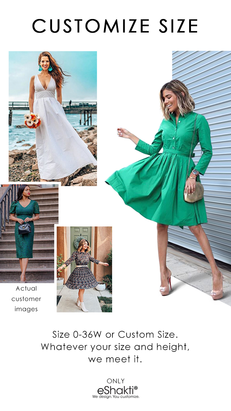 eShakti Custom Clothing | Women's Fashion Clothing | Sizes 0-36W Custom ...