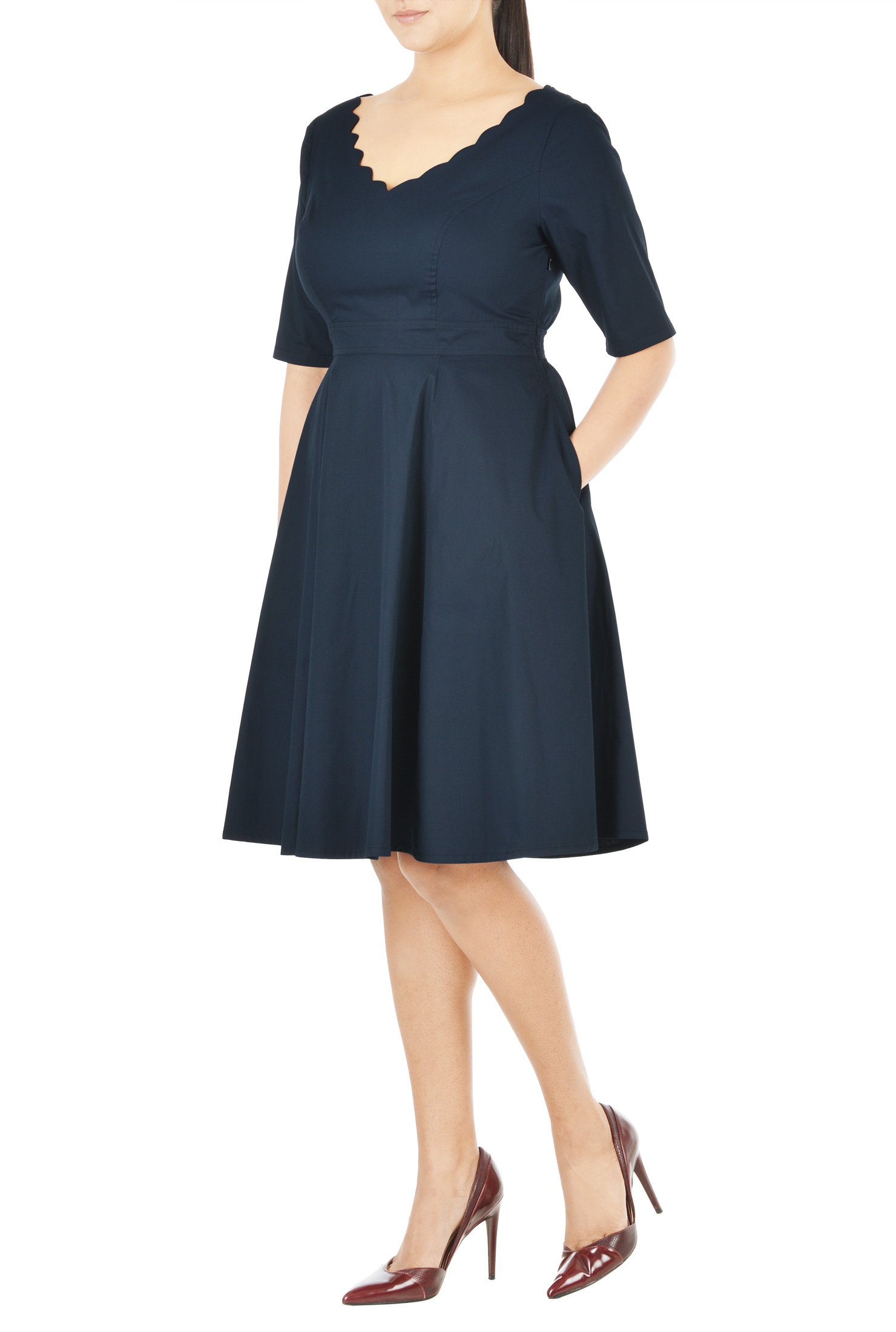 Shop Virginia dress | eShakti