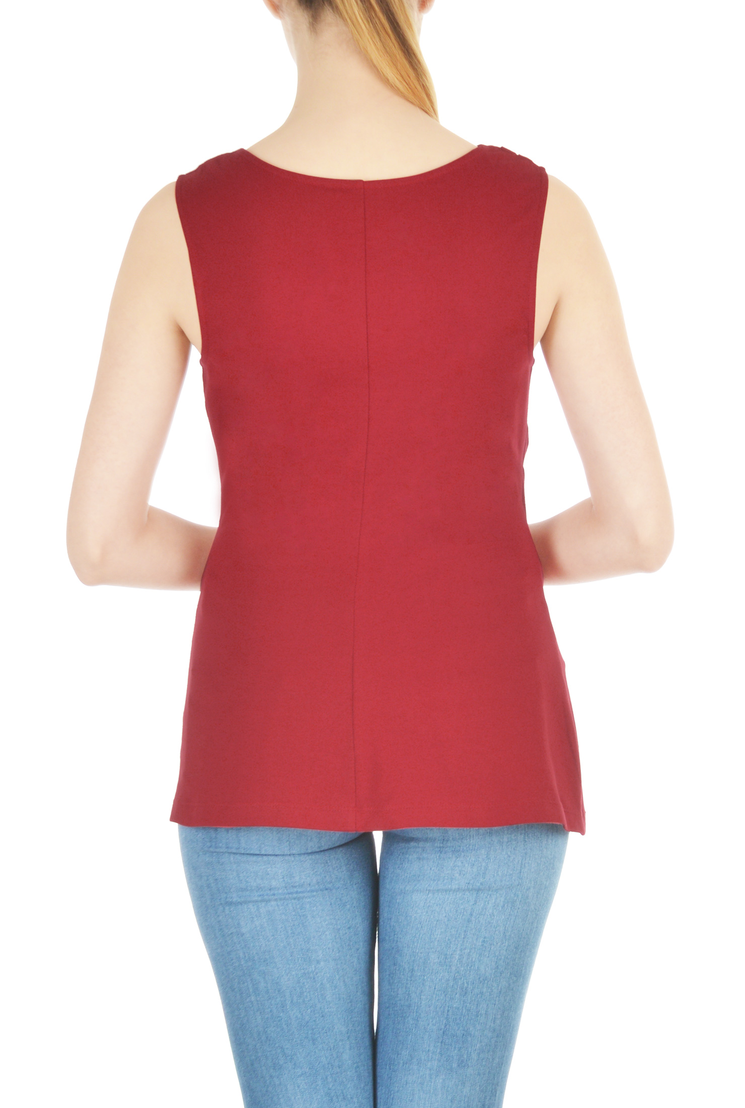 Shop Cowl neck cotton knit top | eShakti