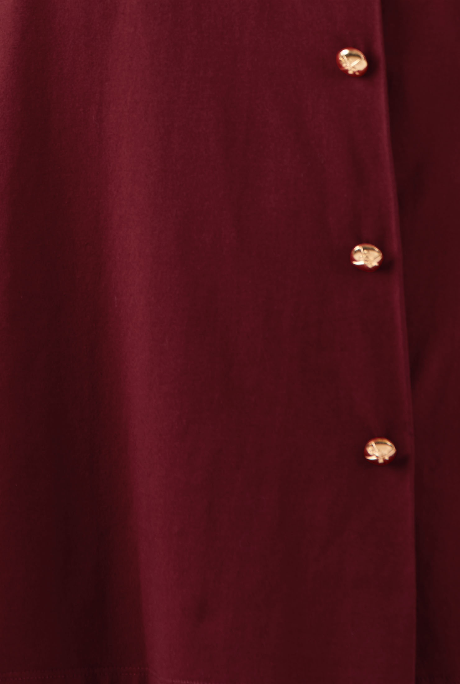 Shop Button pleat front cotton knit dress | eShakti