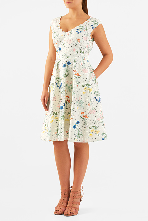 Shop Virginia dress | eShakti