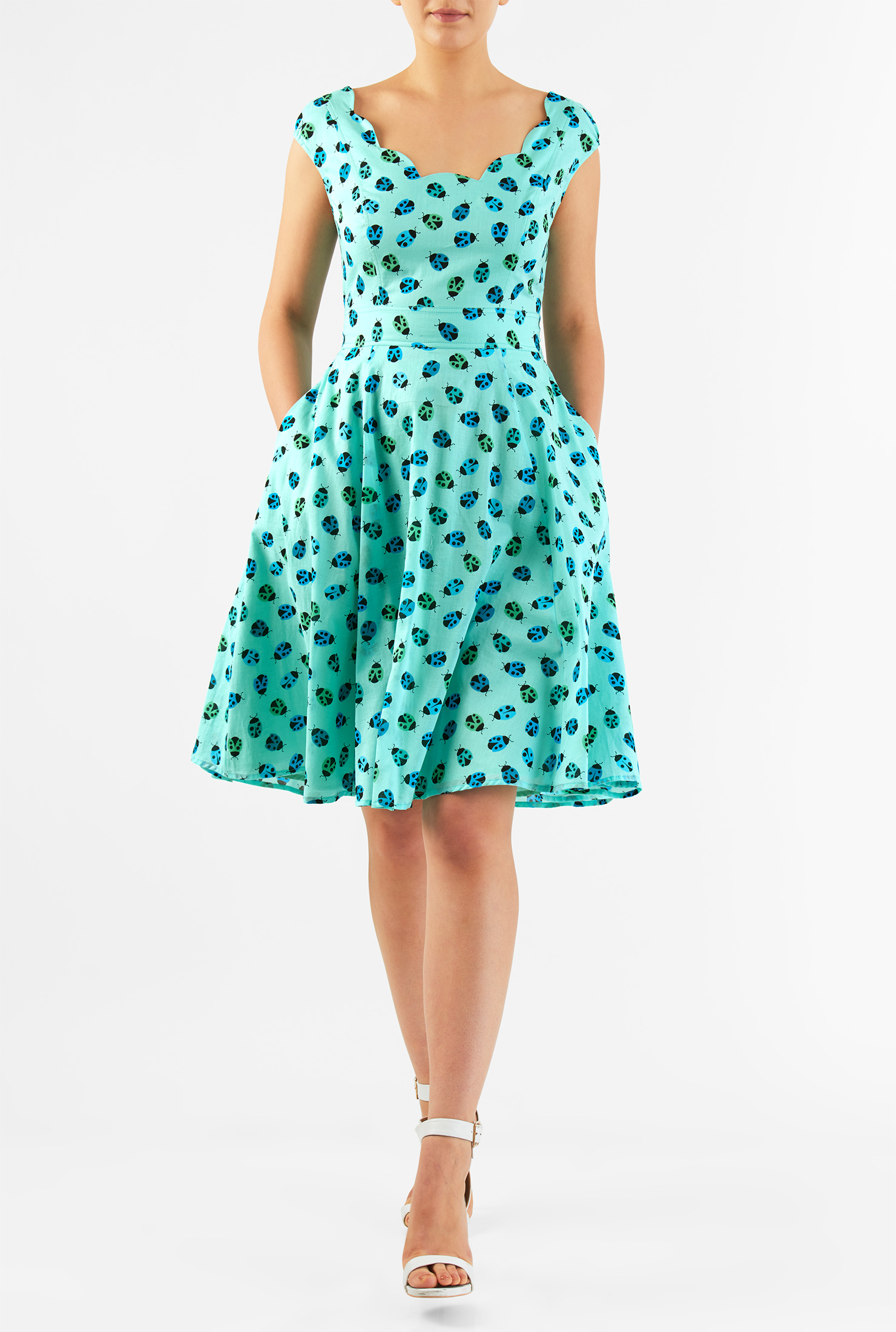 Shop Virginia dress | eShakti