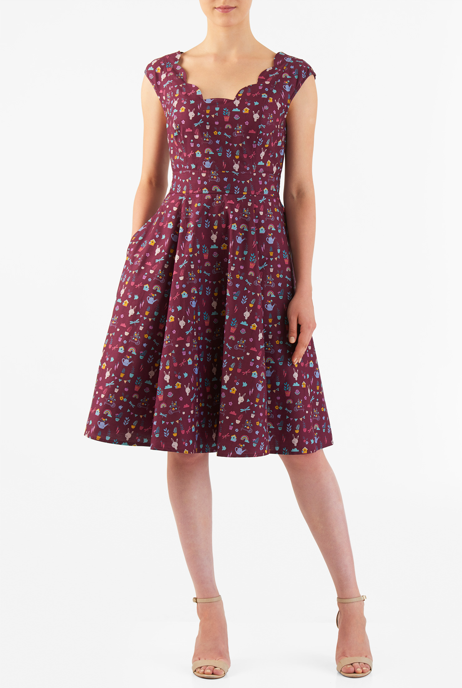 Shop Virginia dress | eShakti