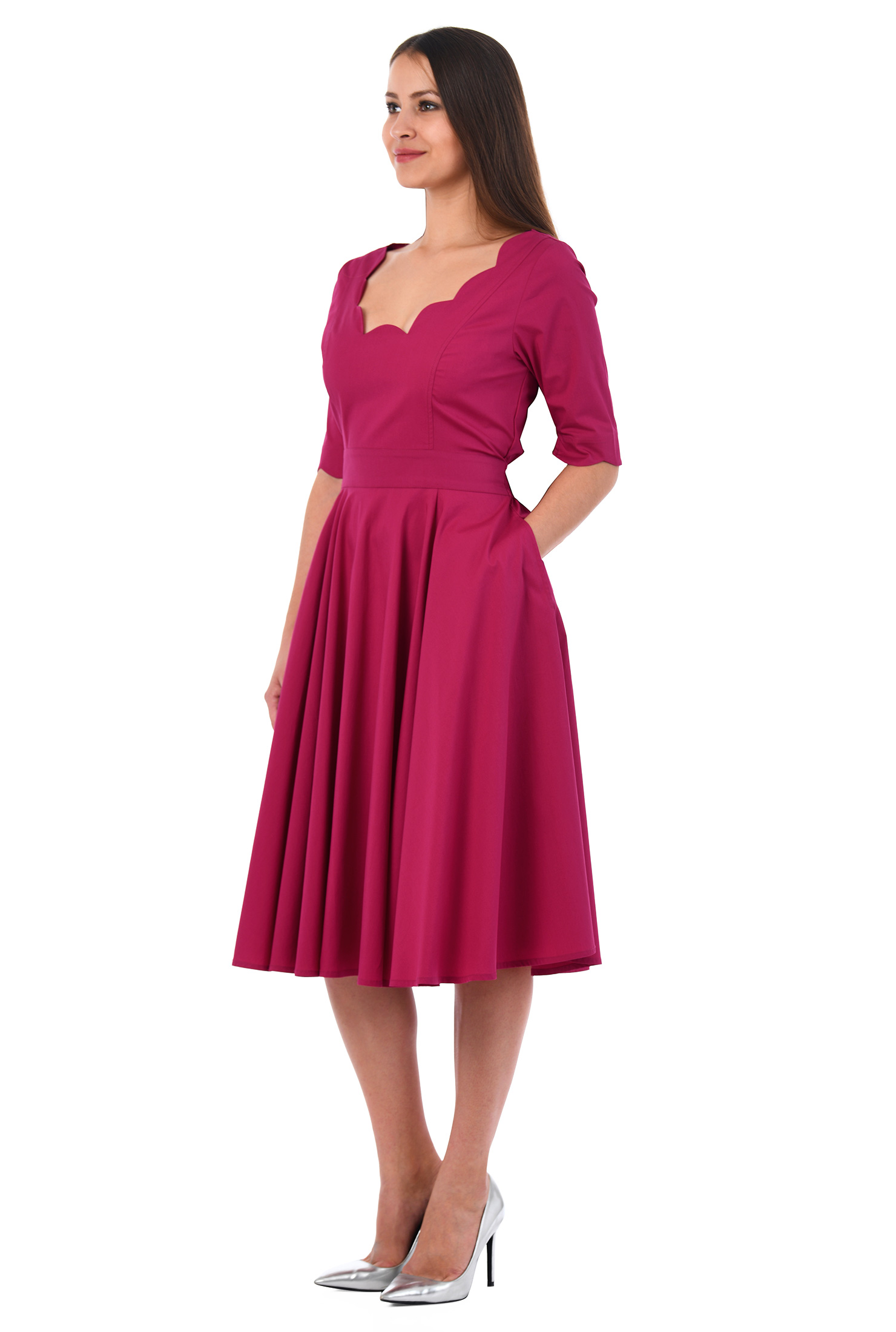Shop Virginia dress | eShakti
