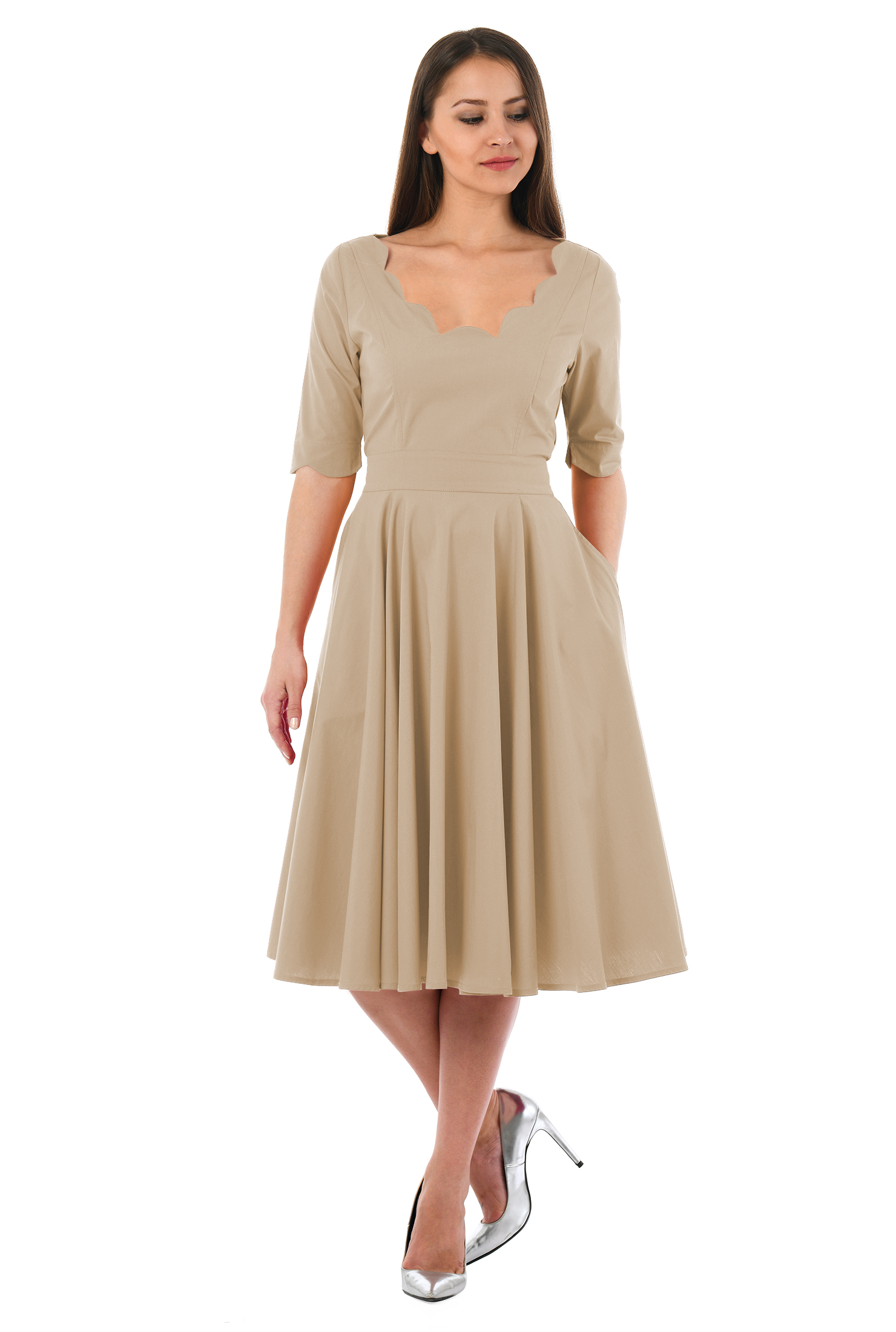 Shop Virginia dress | eShakti