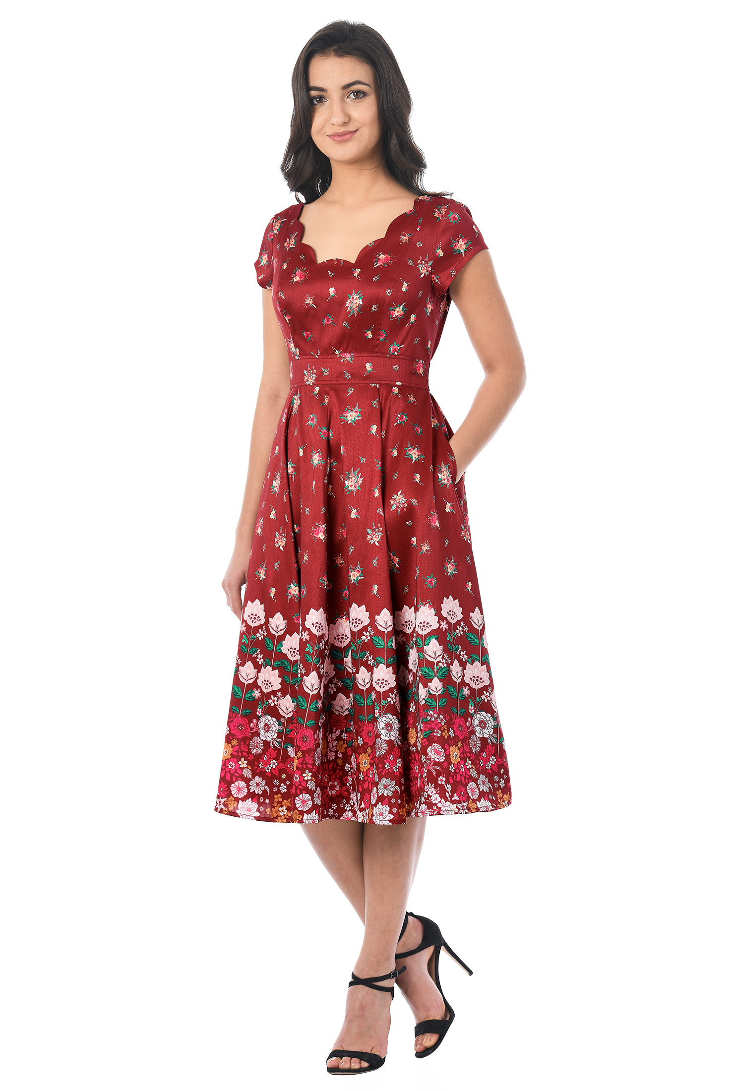 Shop Virginia dress | eShakti