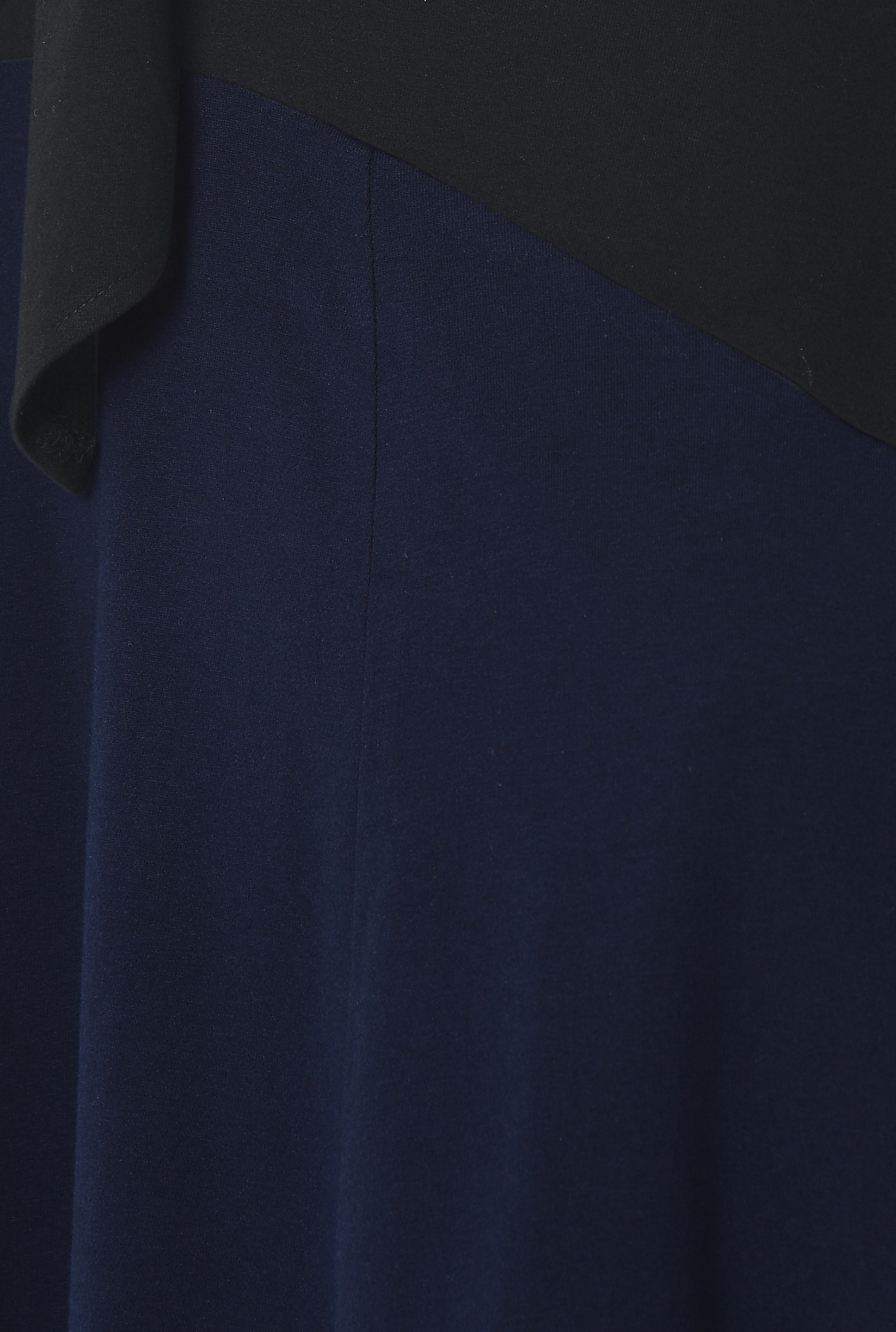 Shop Tie-neck colorblock cotton knit dress | eShakti