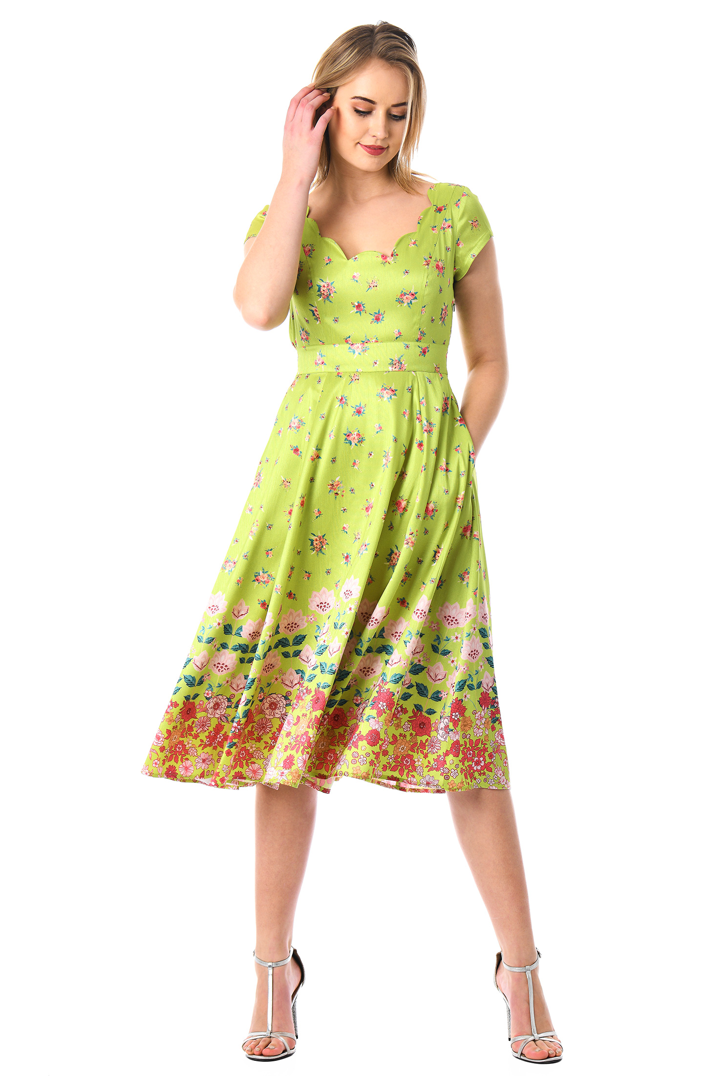 Shop Virginia dress | eShakti