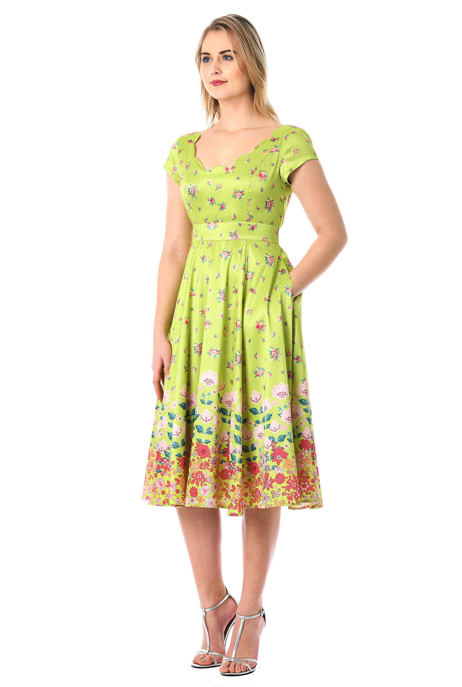 Shop Virginia dress | eShakti