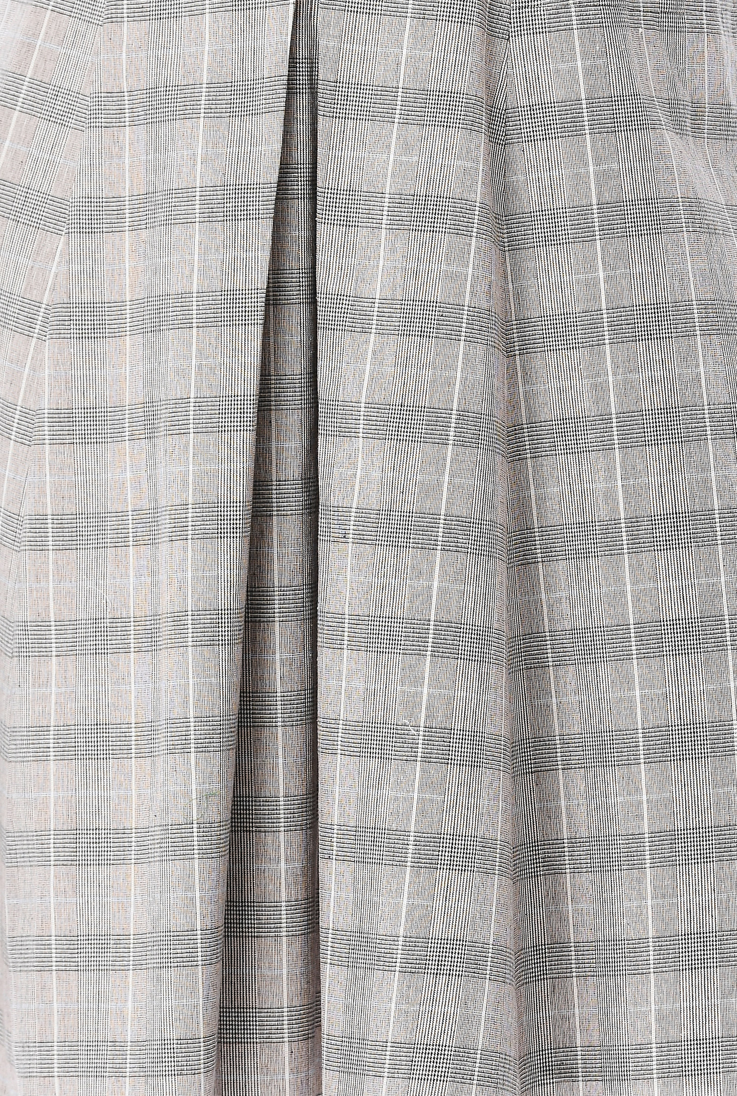 Shop Fine check fit-and-flare dress | eShakti