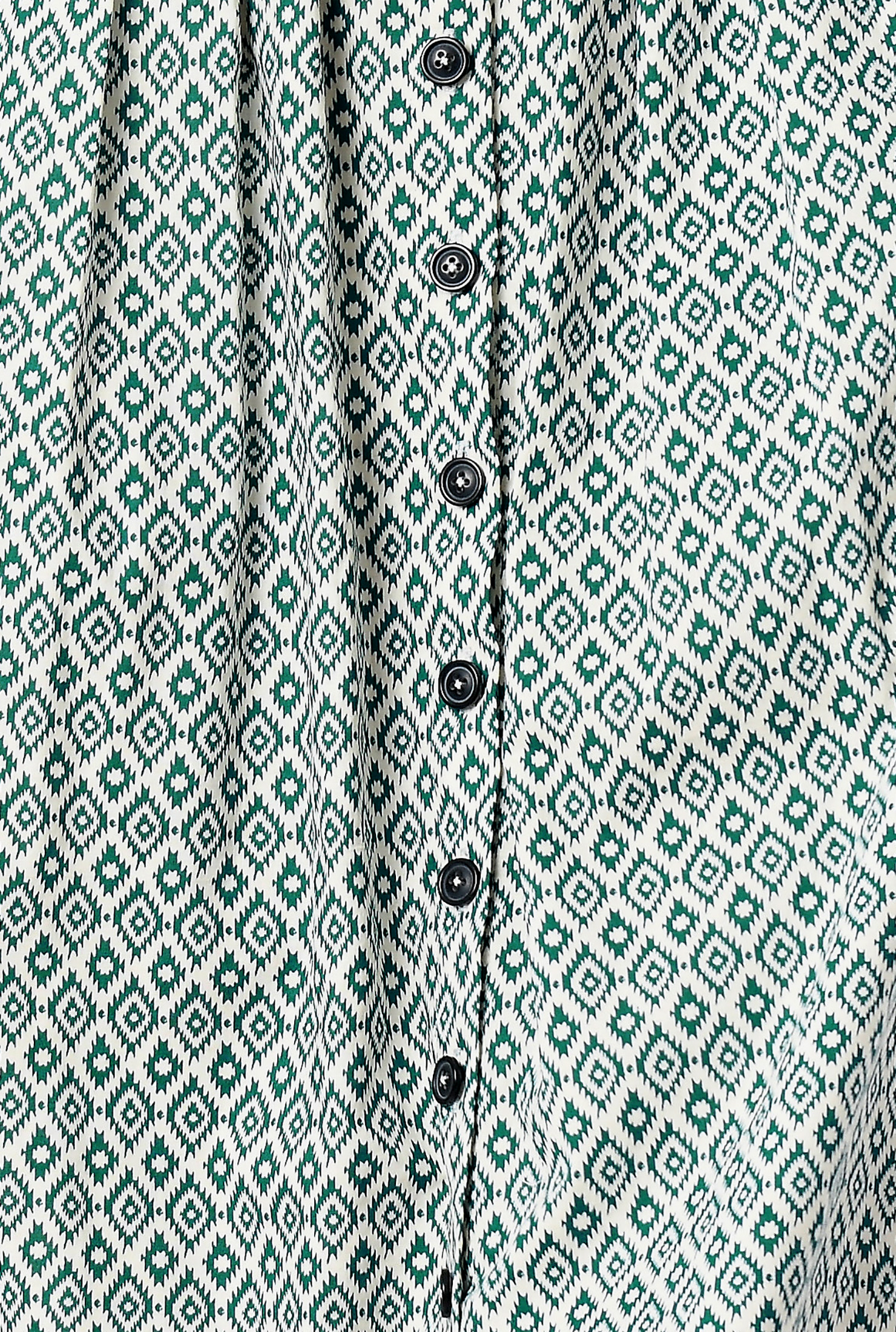 Shop Tie cuff Ikat print cotton dress | eShakti