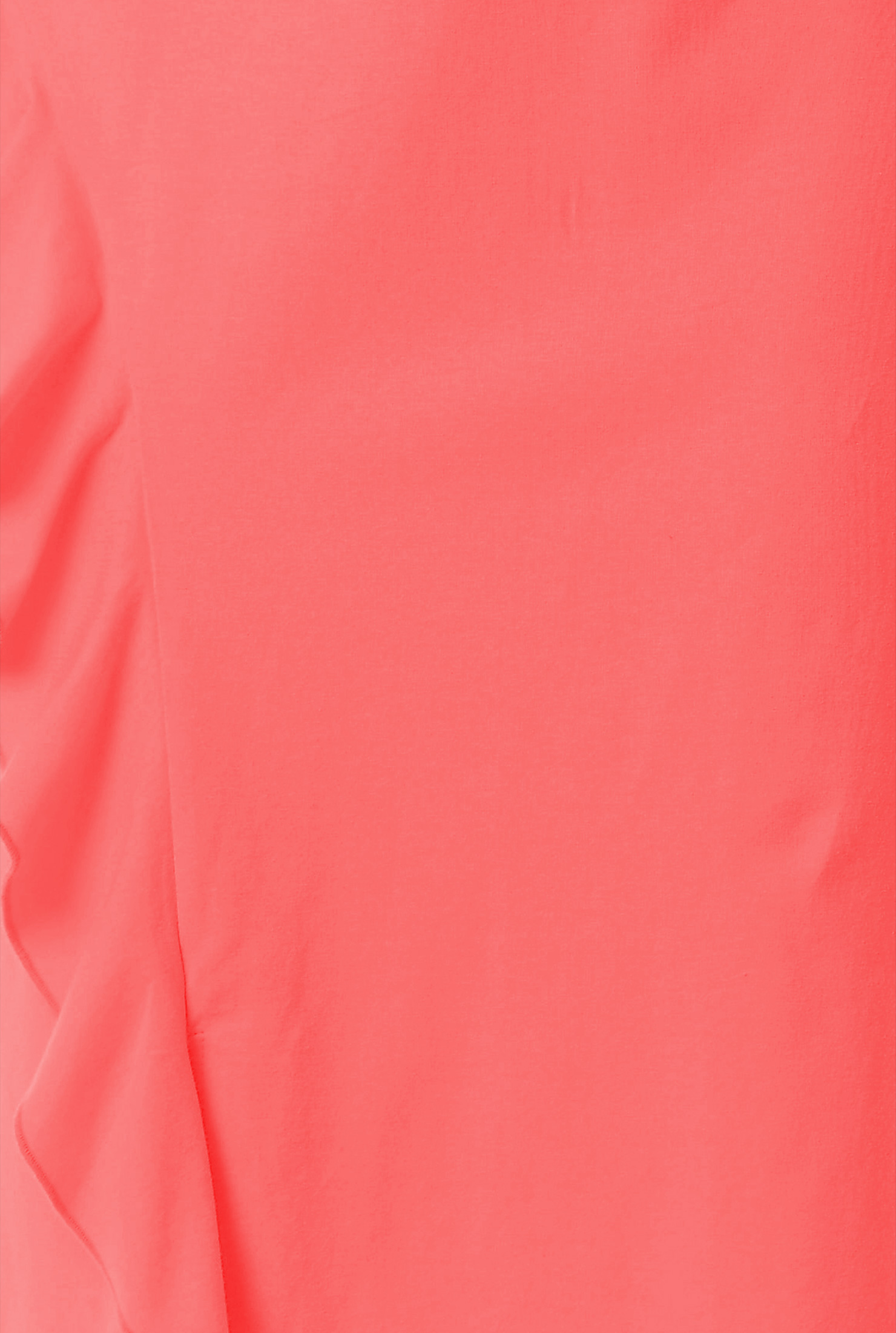 Shop Diagonal ruffle cotton knit sheath dress | eShakti