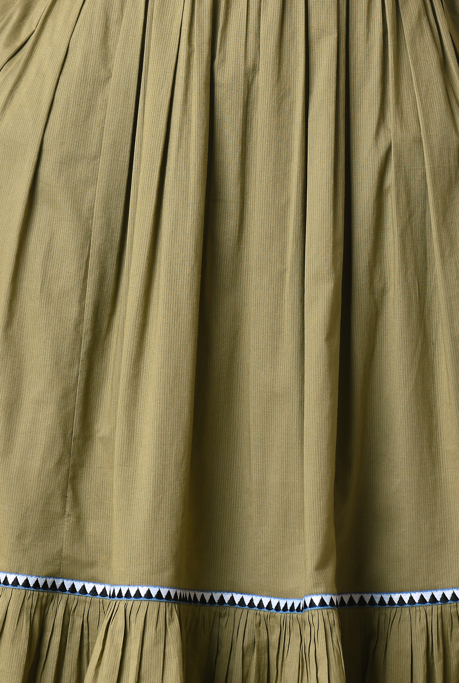 Shop Ruffle floral embellished cotton dress | eShakti