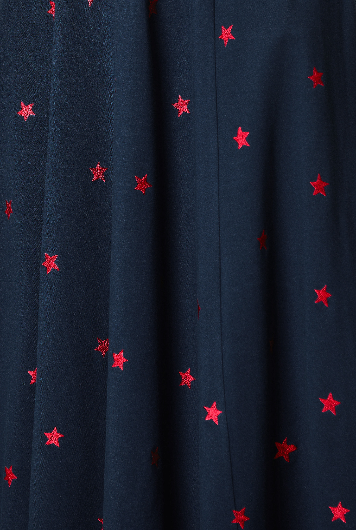 Shop Star embellished banded empire cotton knit dress | eShakti