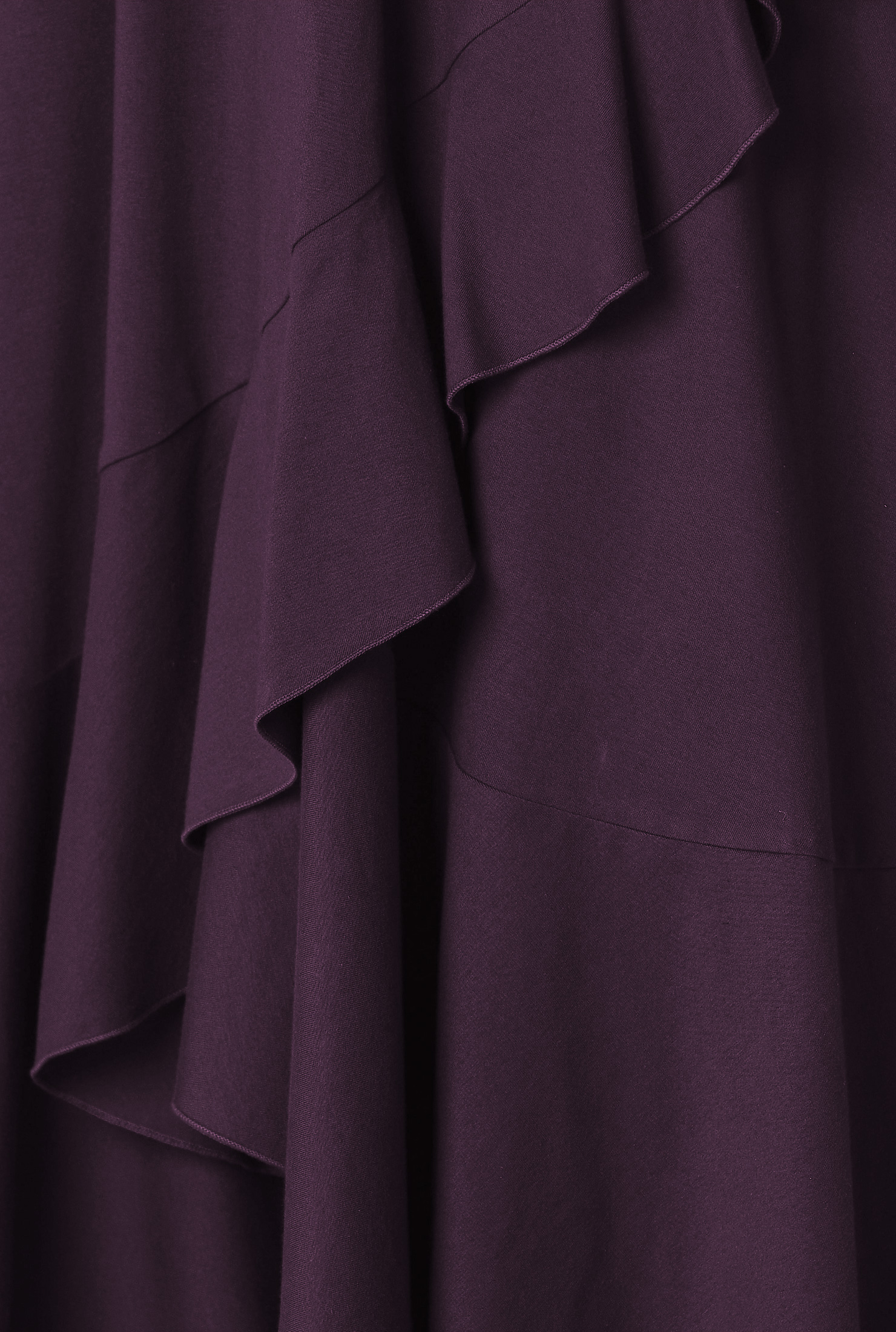 Shop Ruffle flounce cotton knit maxi dress | eShakti