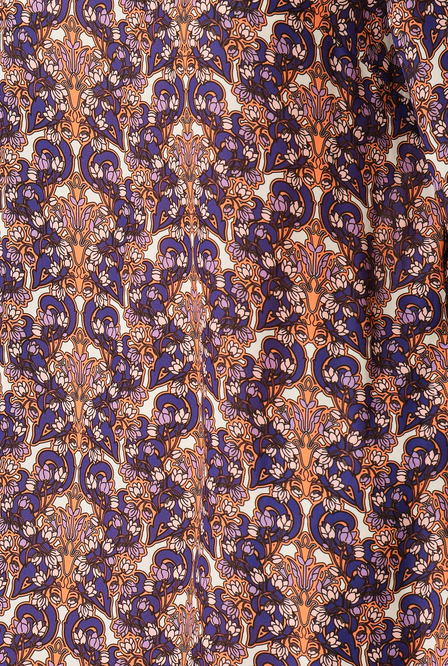 Shop Tile print crepe shift dress | eShakti