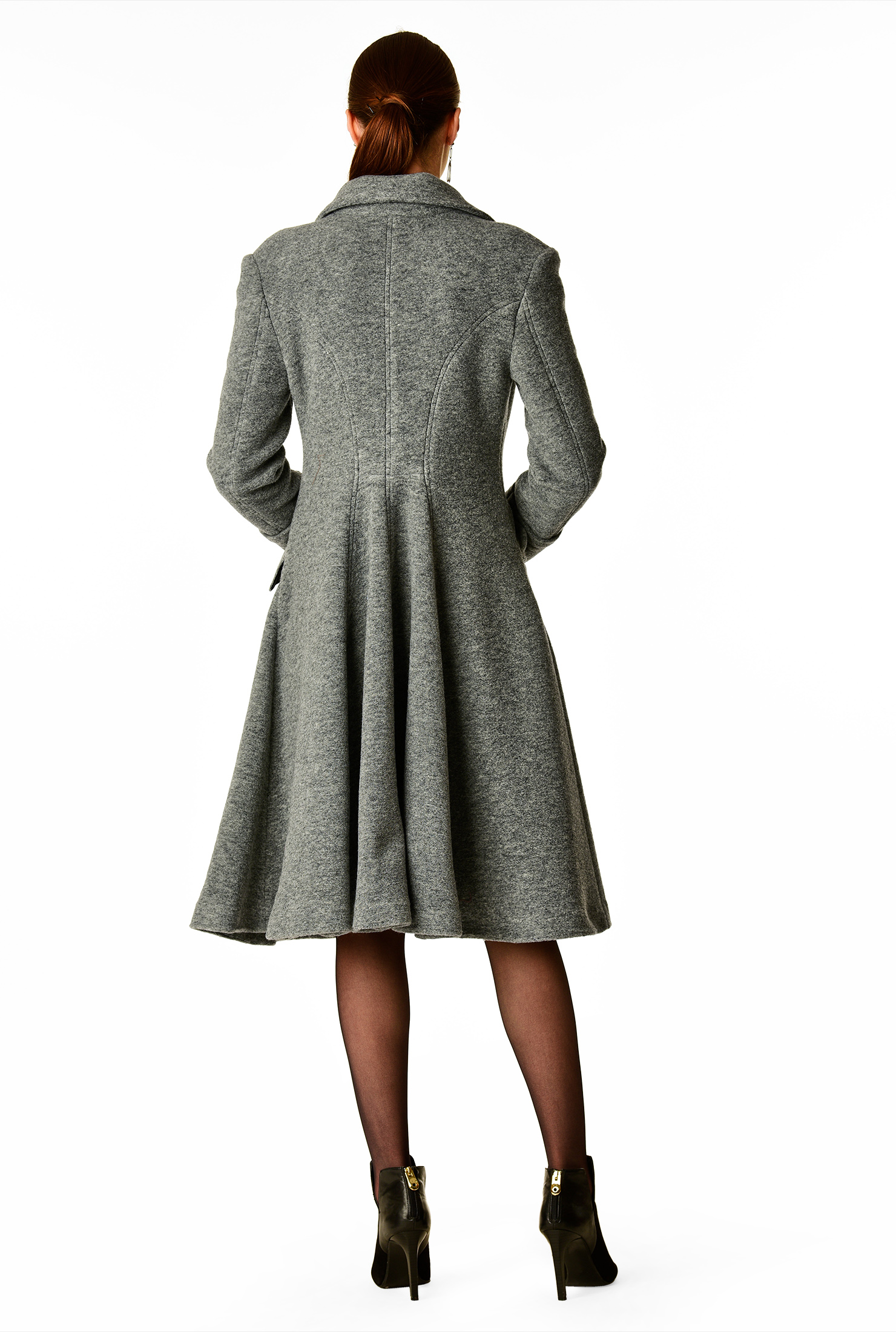 Shop Classic wool blend frock coat | eShakti