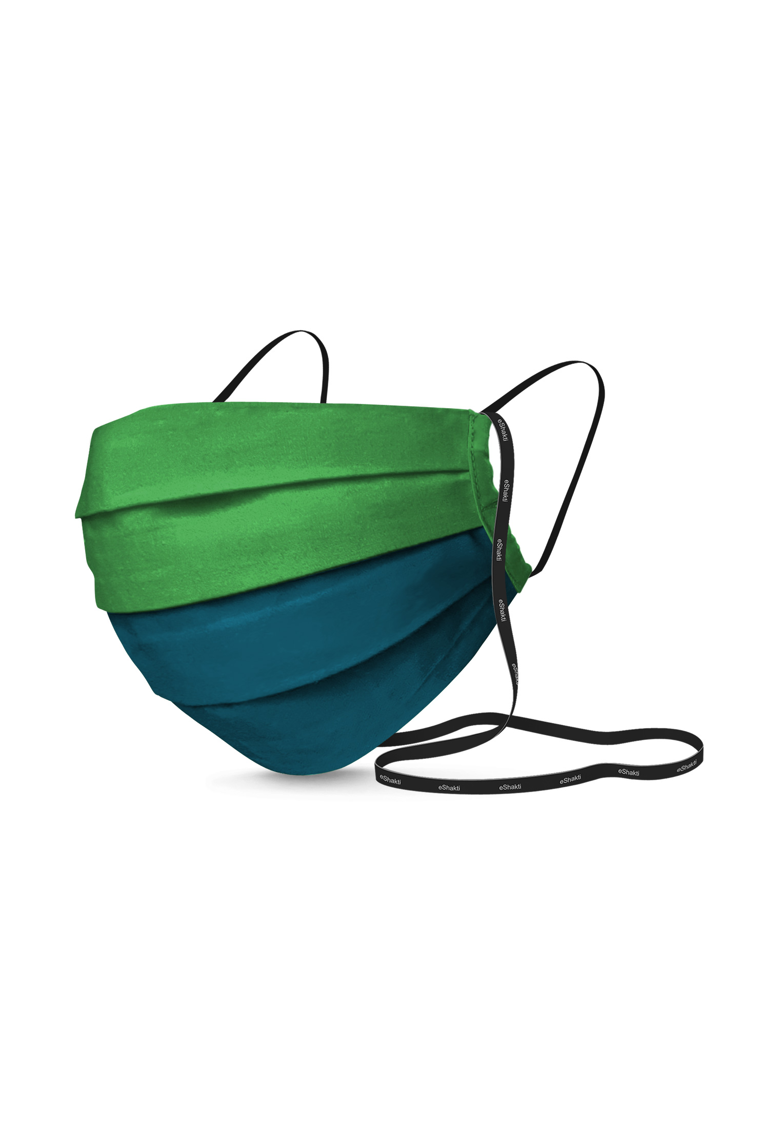 Shop Colorblock poplin face mask | eShakti