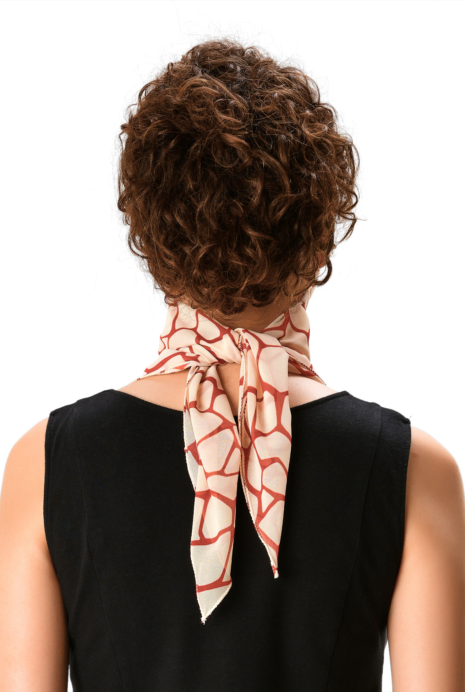 Shop Graphic print georgette scarf mask | eShakti