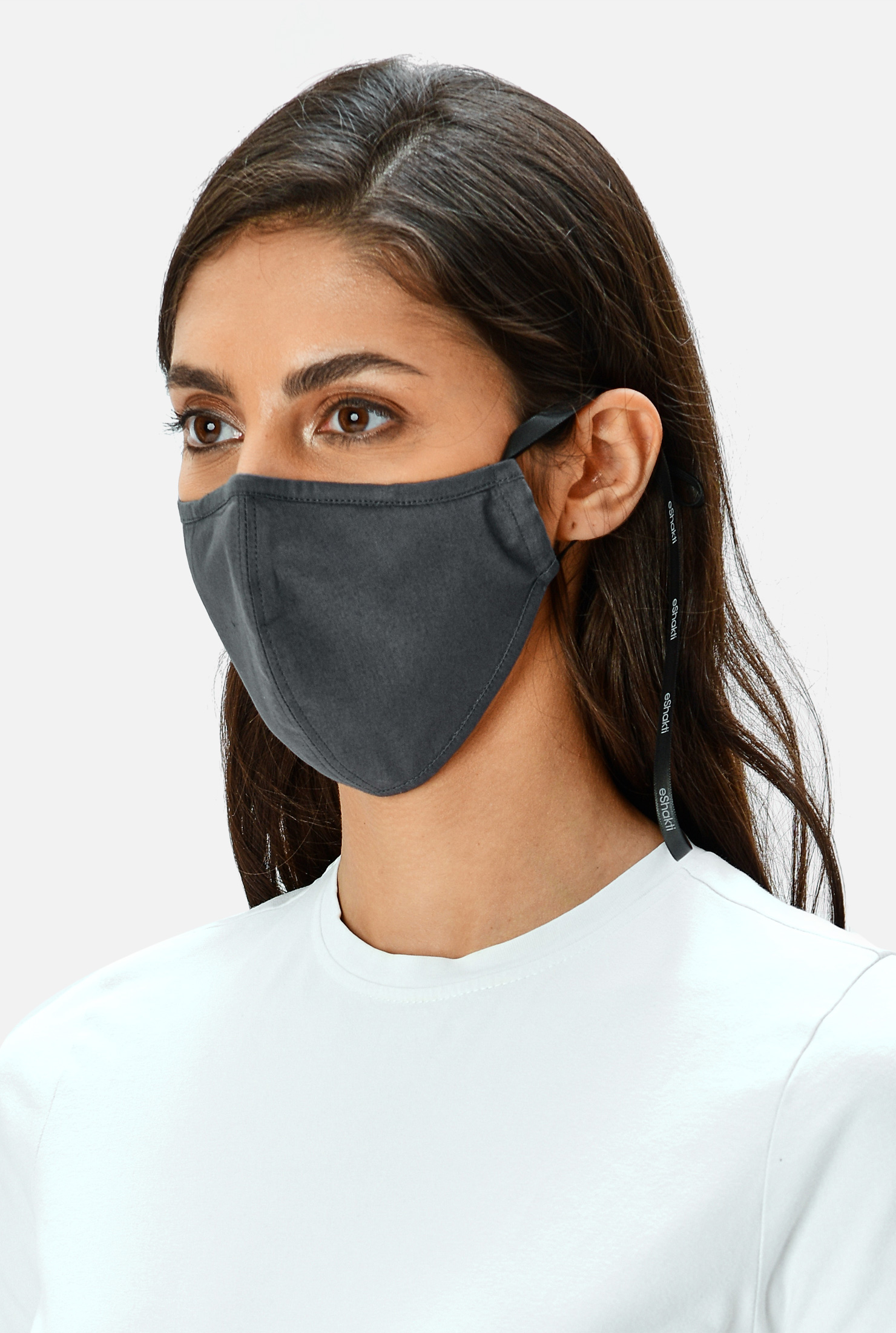 Shop Cotton poplin shaped face mask | eShakti